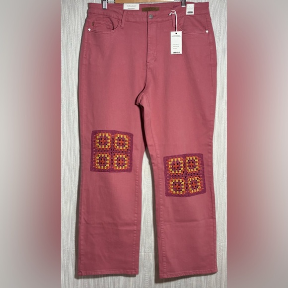 Judy Blue | Jeans | Judy Blue Pink Denim Pants | Poshmark